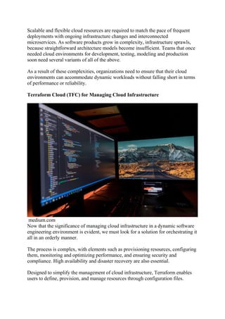 Managing Cloud Infrastructure for Dynamic Software Engineering Environments | The Enterprise ...
