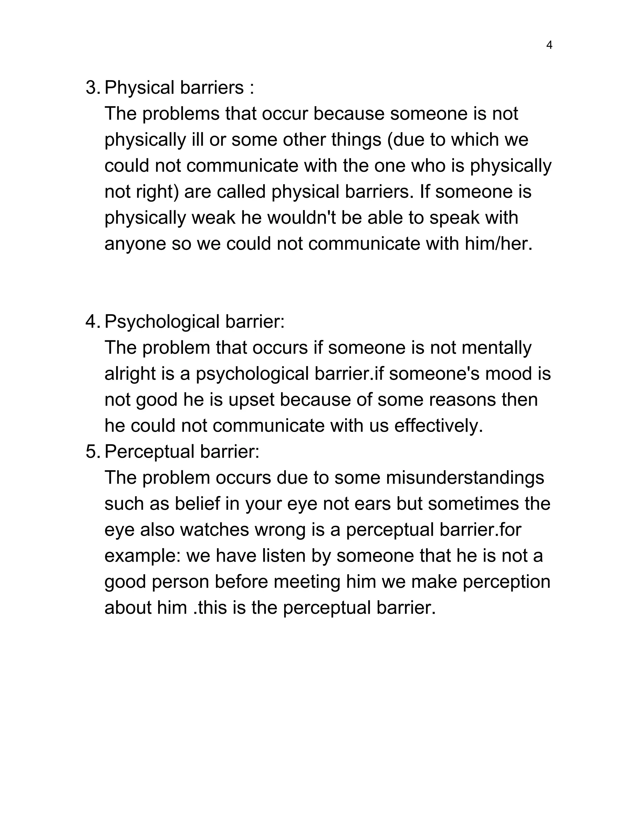 Managing communication problems | PDF