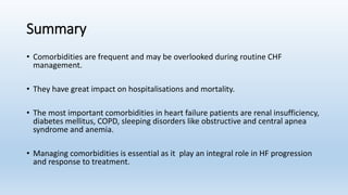 Managing comorbidities in heart failure | PPT