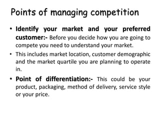 Managing competition | PPTX