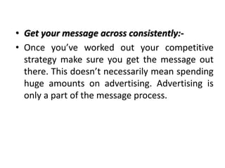 Managing competition | PPTX