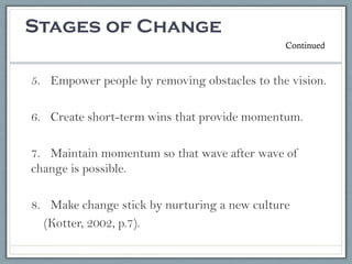 Managing Complex Change - Dr. Alexis Marrero | PDF