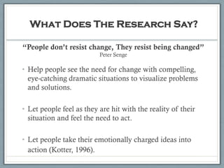 Managing Complex Change - Dr. Alexis Marrero | PDF