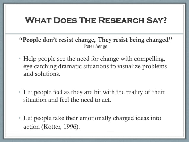 Managing Complex Change - Dr. Alexis Marrero | PDF