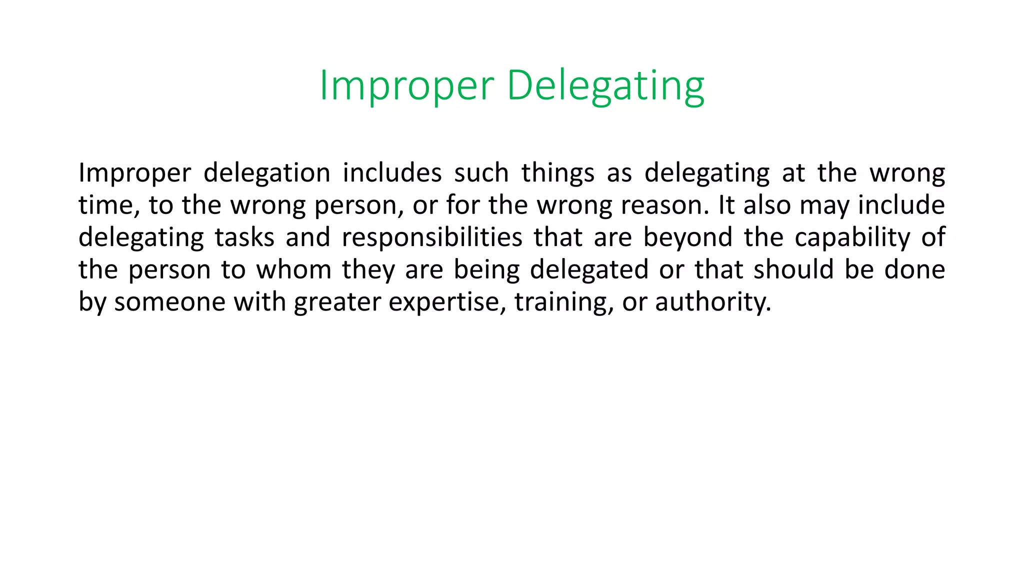 Managing conflict and building team, delegation and | PPTX