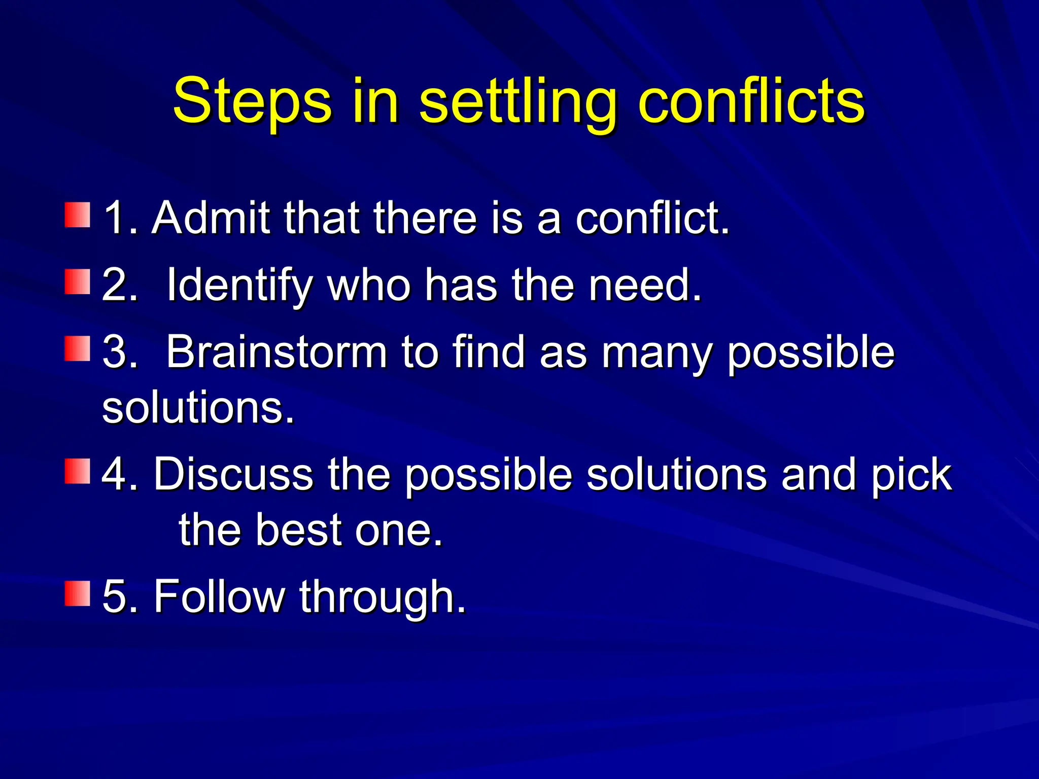 Managing Conflict at Home and Church.ppt