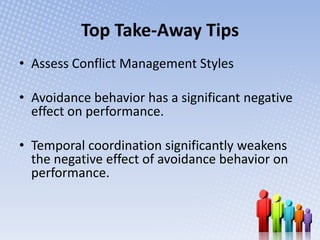Managing conflict in cross functional and virtual teams. power point | PPTX