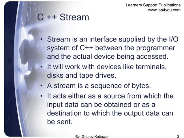 Managing console input and output | PPTX | Programming Languages | Computing