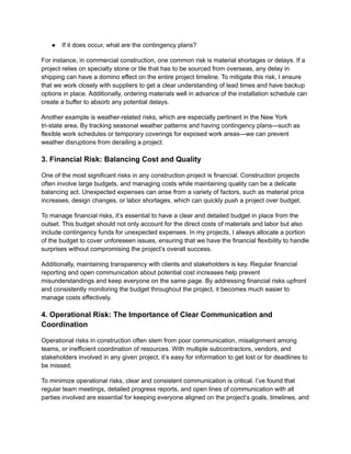 Managing Construction Risks Like a Pro_ Insights from Americo Migliore ...