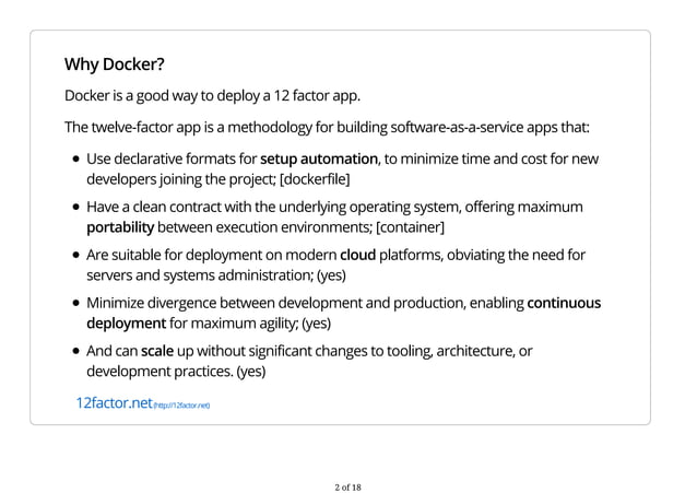 Managing Docker containers | PPT Managing Docker containers | PPT