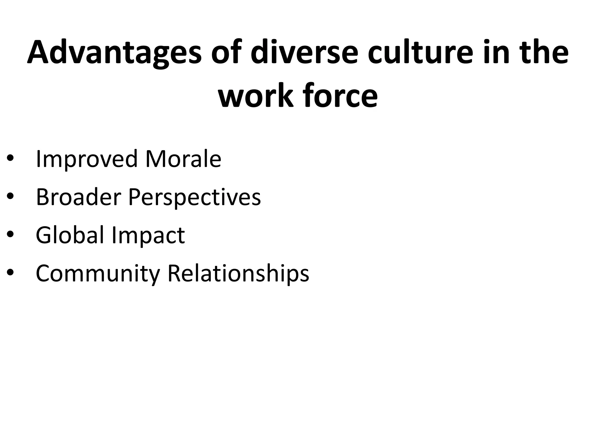 Managing Cross-cultural Diversity: Issues and Challenges in Global ...