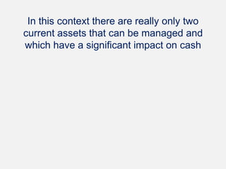 Managing current assets | PDF