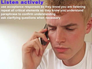 Managing customer communications. | PPT