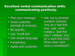 Managing customer communications. | PPT