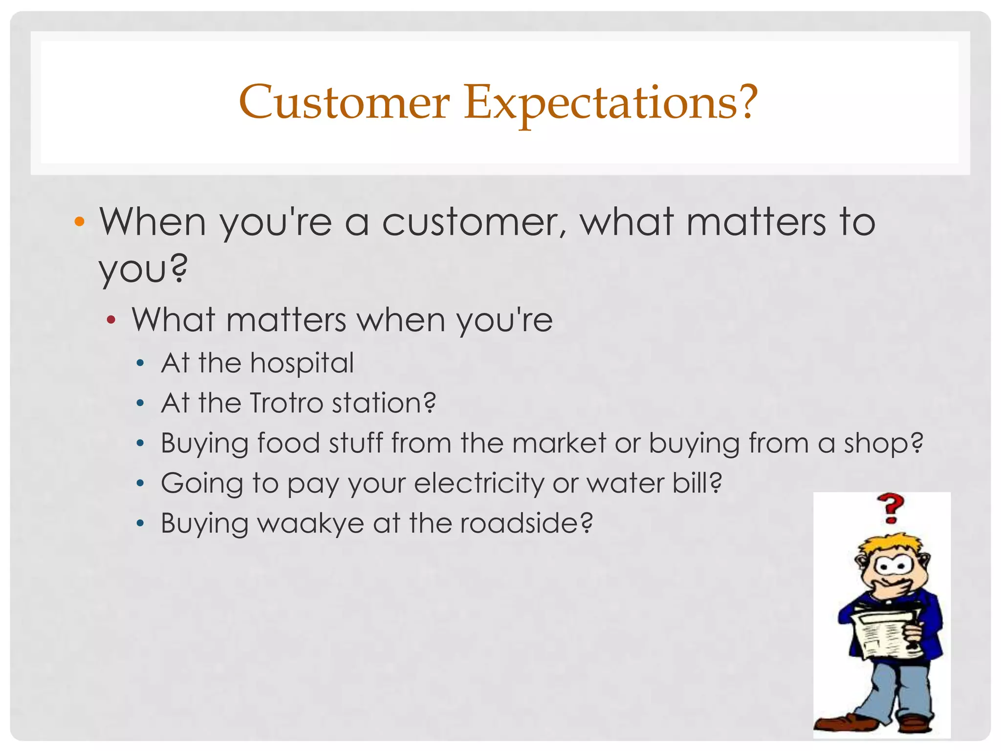 Managing Customer Expectations | PPTX