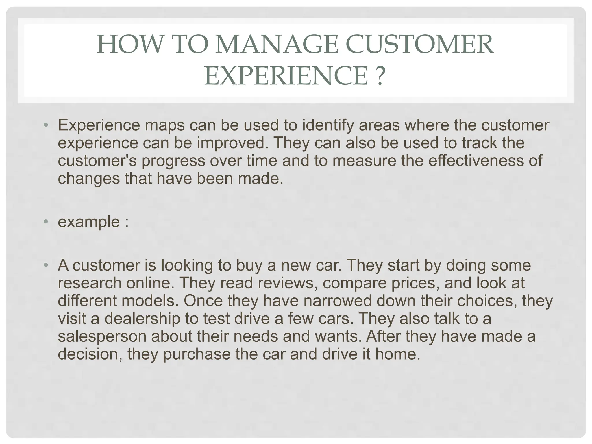 MANAGING CUSTOMER EXPERIENCE perfect .pptx