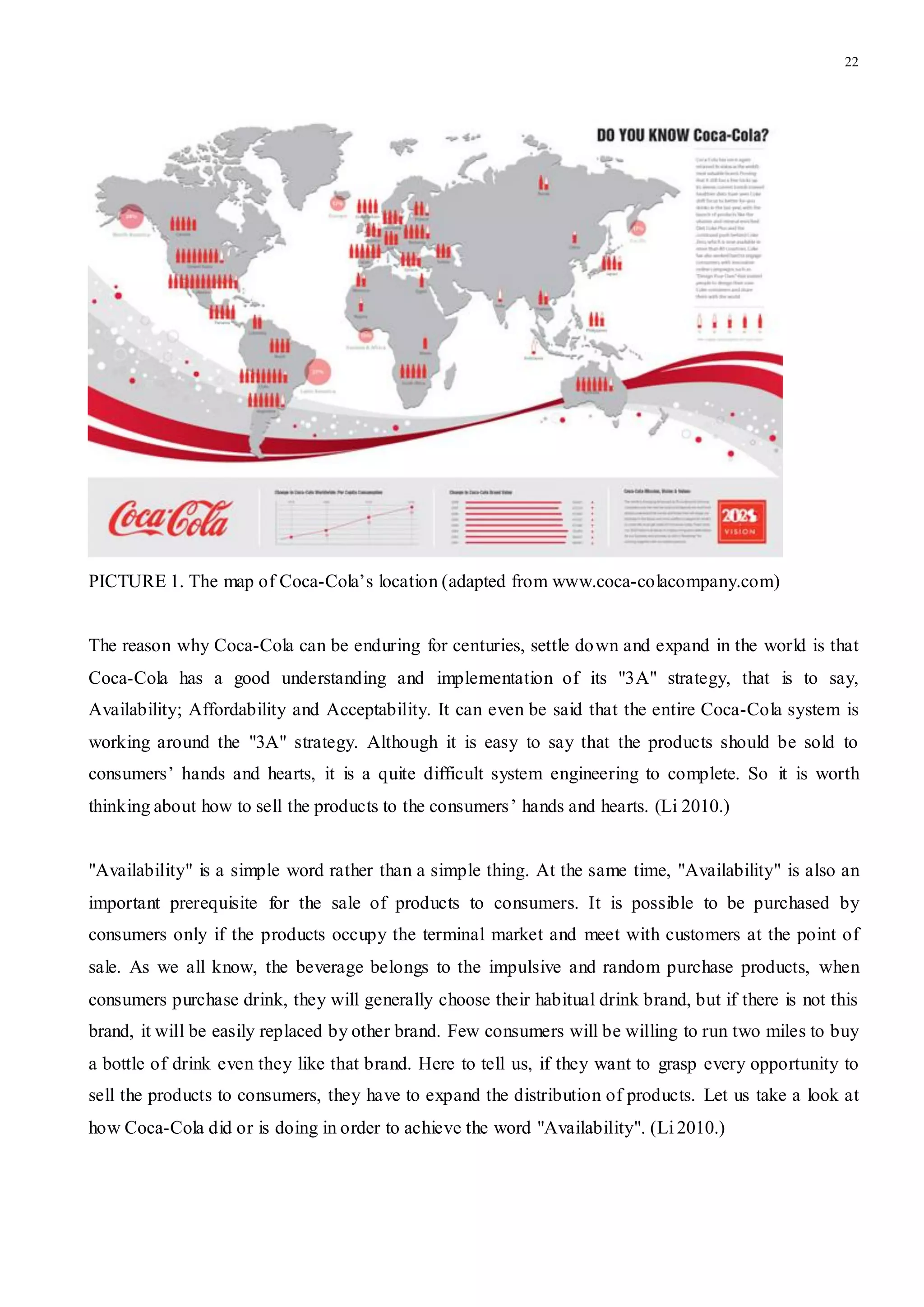 Managing customer relationship case study coca cola company | PDF
