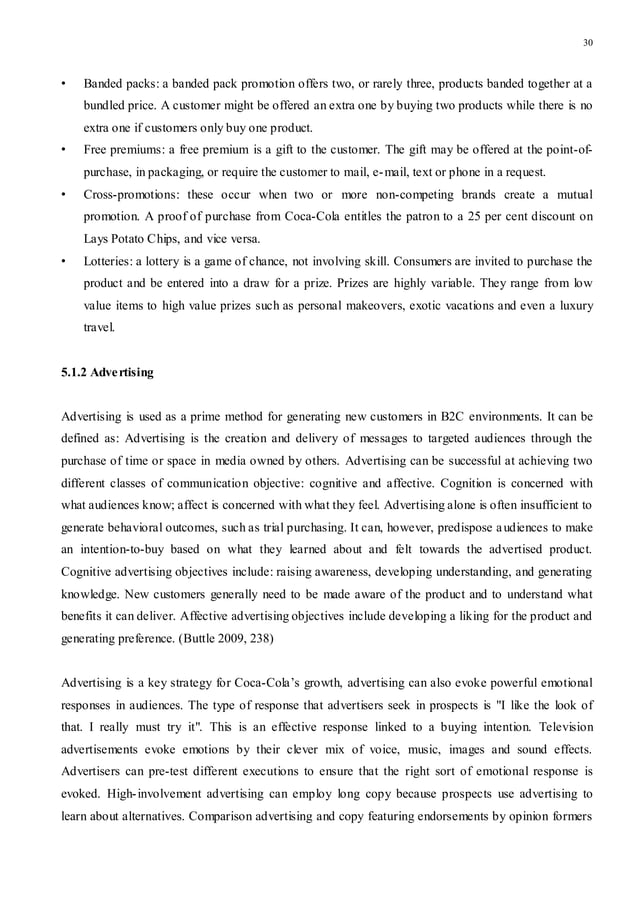 Managing customer relationship case study coca cola company | PDF ...