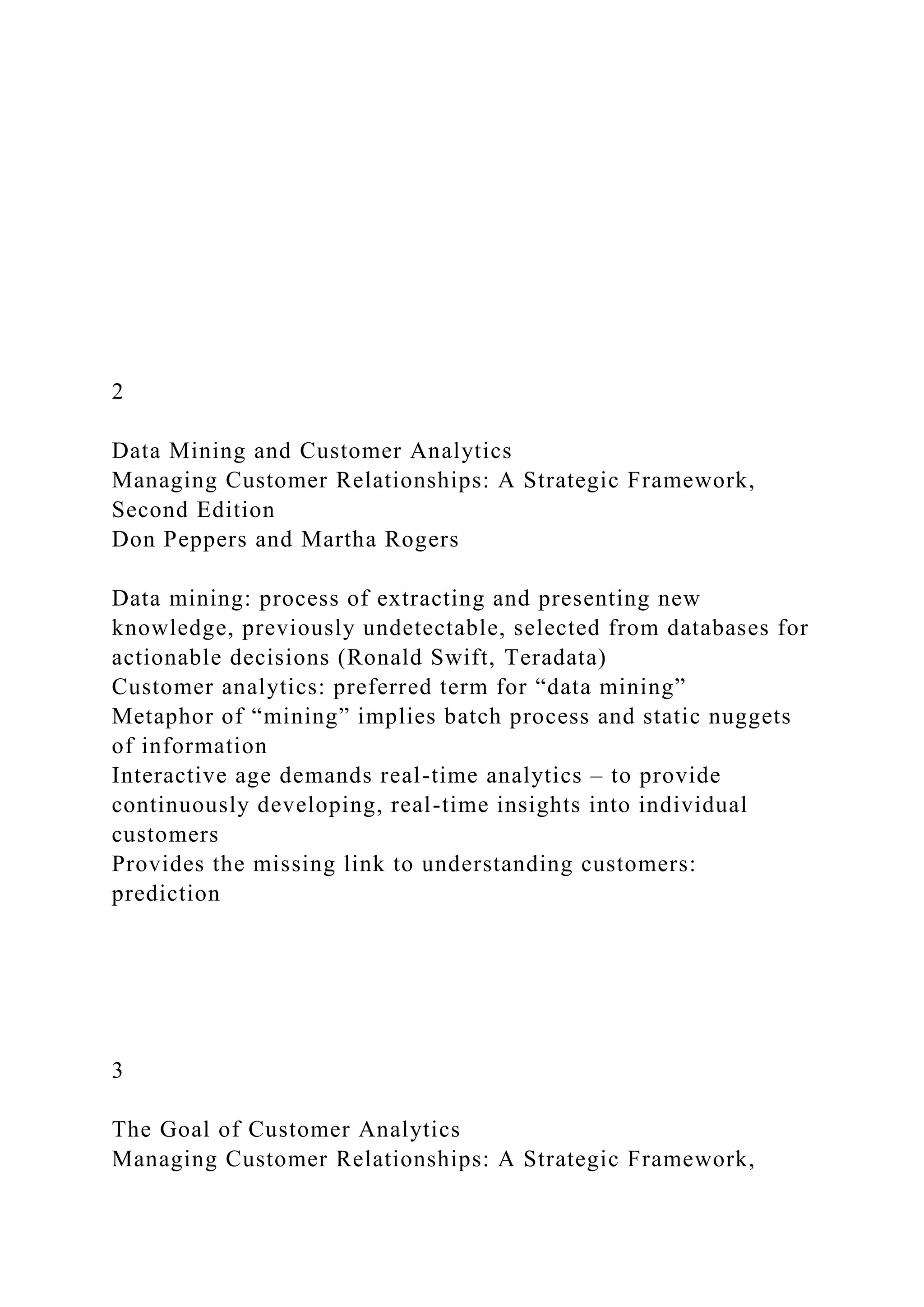 Managing Customer Relationships A Strategic FrameworkChapte.docx