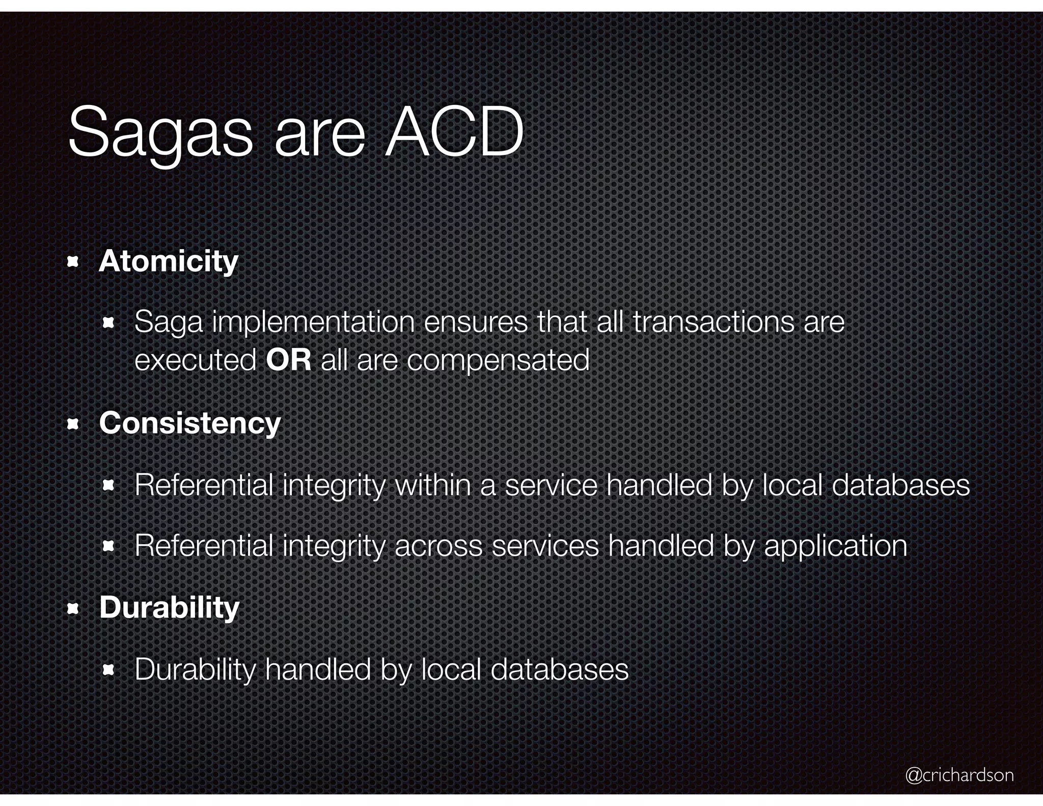 Microxchg Managing Data Consistency In A Microservice Architecture Using Sagas Ppt 