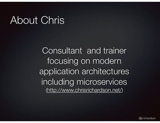 Saturn 2018 Managing Data Consistency In A Microservice Architecture Using Sagas Ppt 