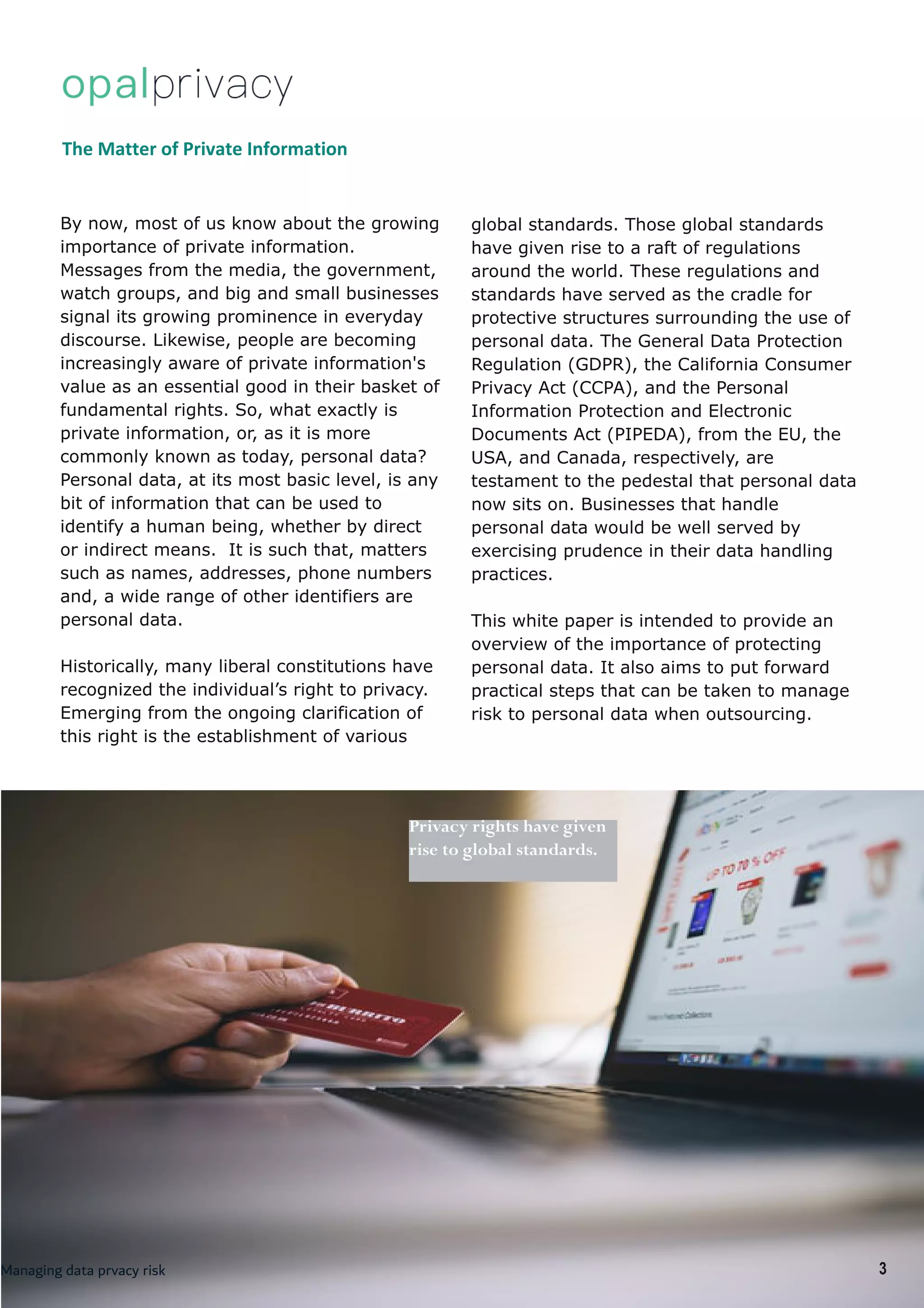 Managing data privacy risk | PDF