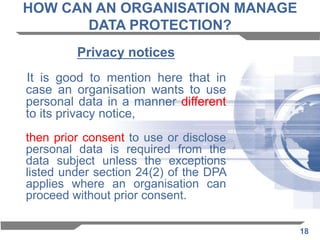Managing Data Protection guide powerpoint presentation | PPT