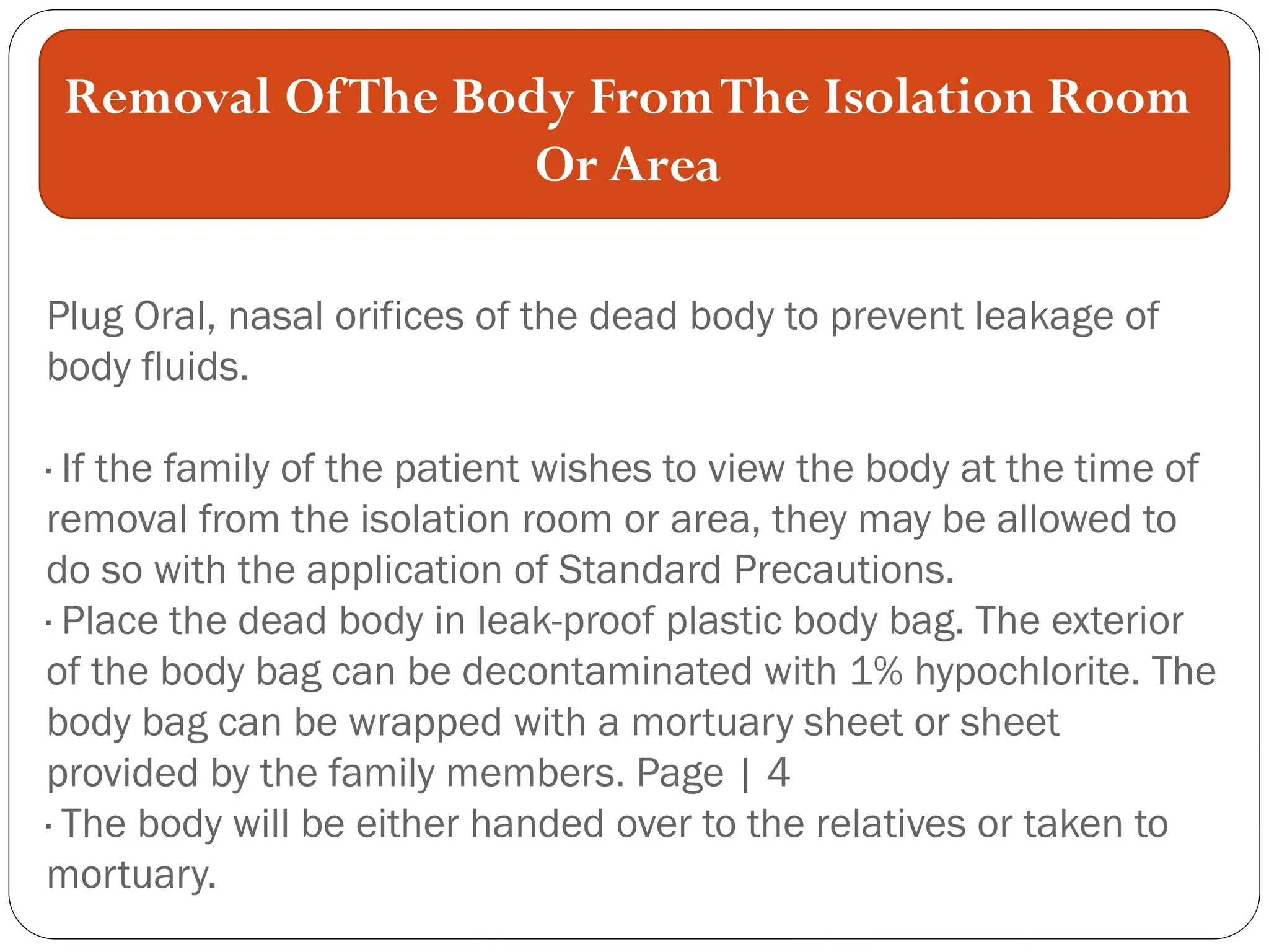 Managing death during pandemics managing death | PPTX