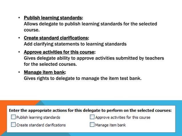 Managing delegates | PPTX