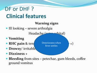 Managing DHF in children: pitfalls & challenges | PPT