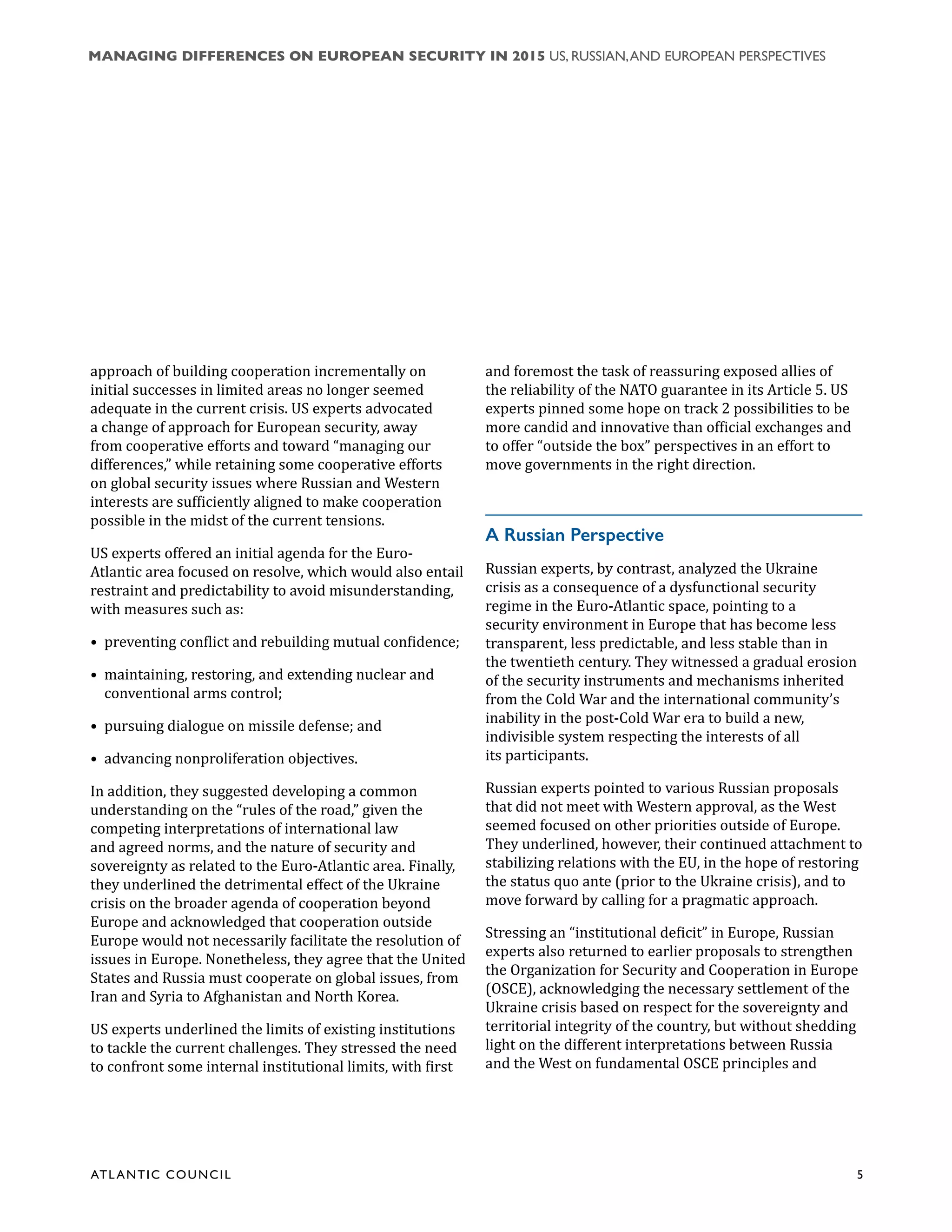 Managing differences report | PDF