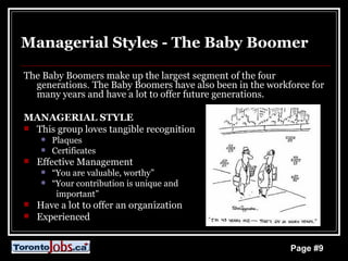 Managing Different Generations | PPT