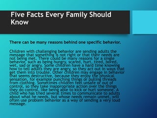 Managing difficult behaviors show english | PPTX