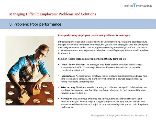 Managing difficult employees | PDF | Executive Leadership & Management ...