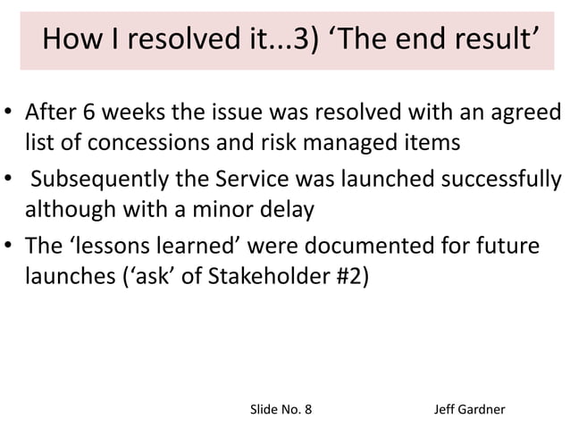 Managing difficult stakeholders - how to... | PPT