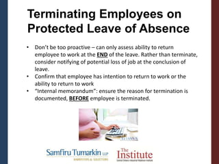 Managing Difficult Terminations | PPTX | Government Support and Welfare ...