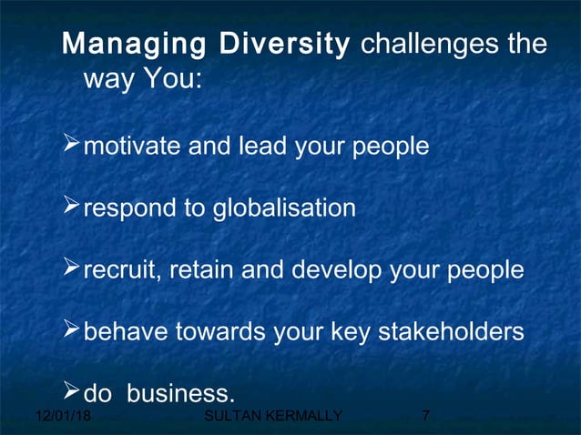 Managing Diversity | PPT