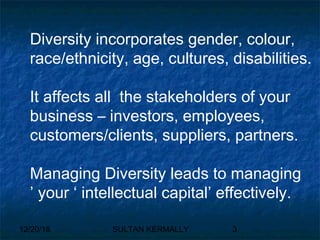Managing diversity | PPT