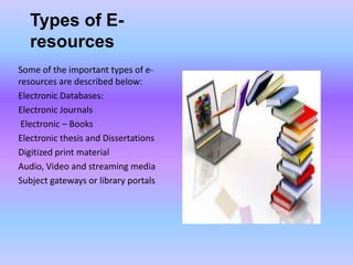 Managing e resources | PPTX