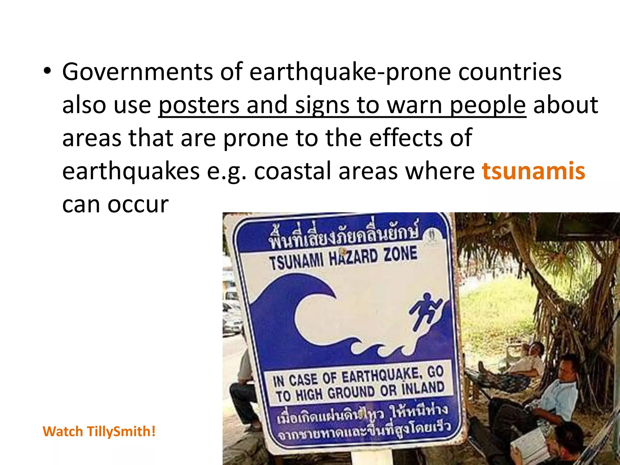 Managing Earthquakes | PPTX