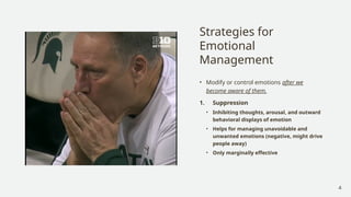 Managing and expressing emotions present | PPTX