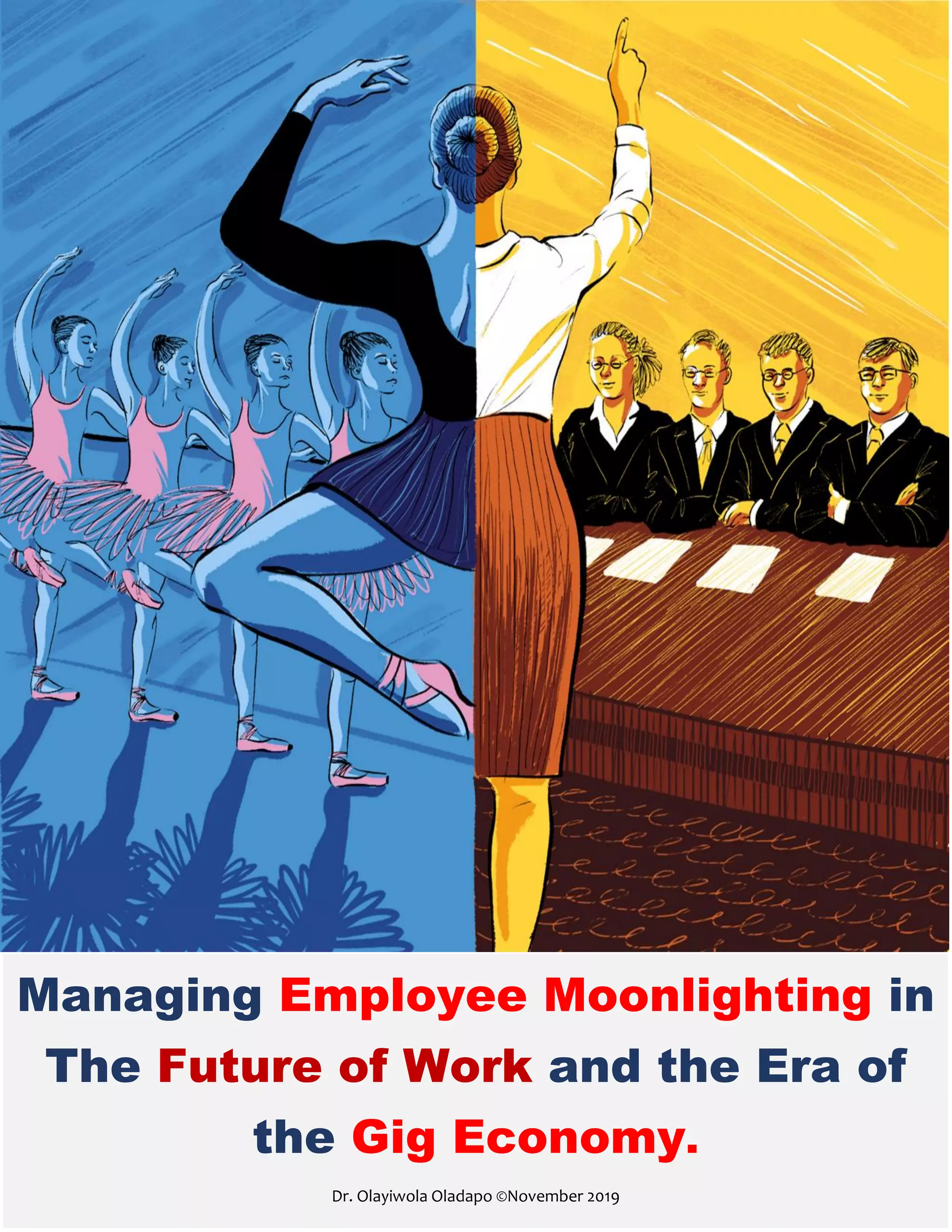 Managing Employee Moonlighting in the Future of Work and Era of the gig Economy | PDF