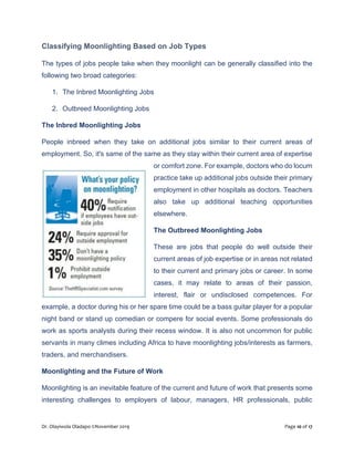 Managing Employee Moonlighting in the Future of Work and Era of the gig ...