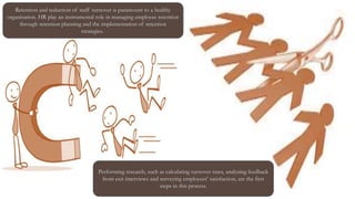 Managing employee motivation and retention | PPTX