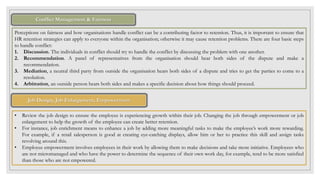 Managing employee motivation and retention | PPTX