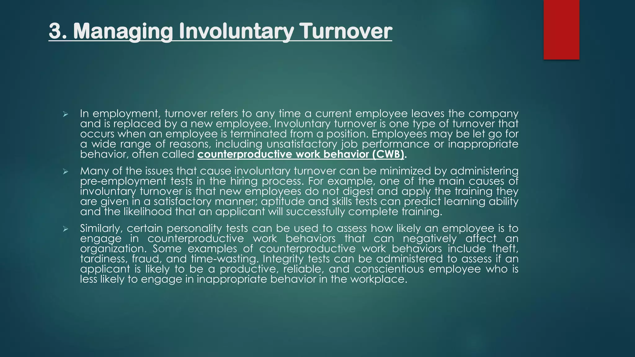 Managing employee turnover and retention | PDF