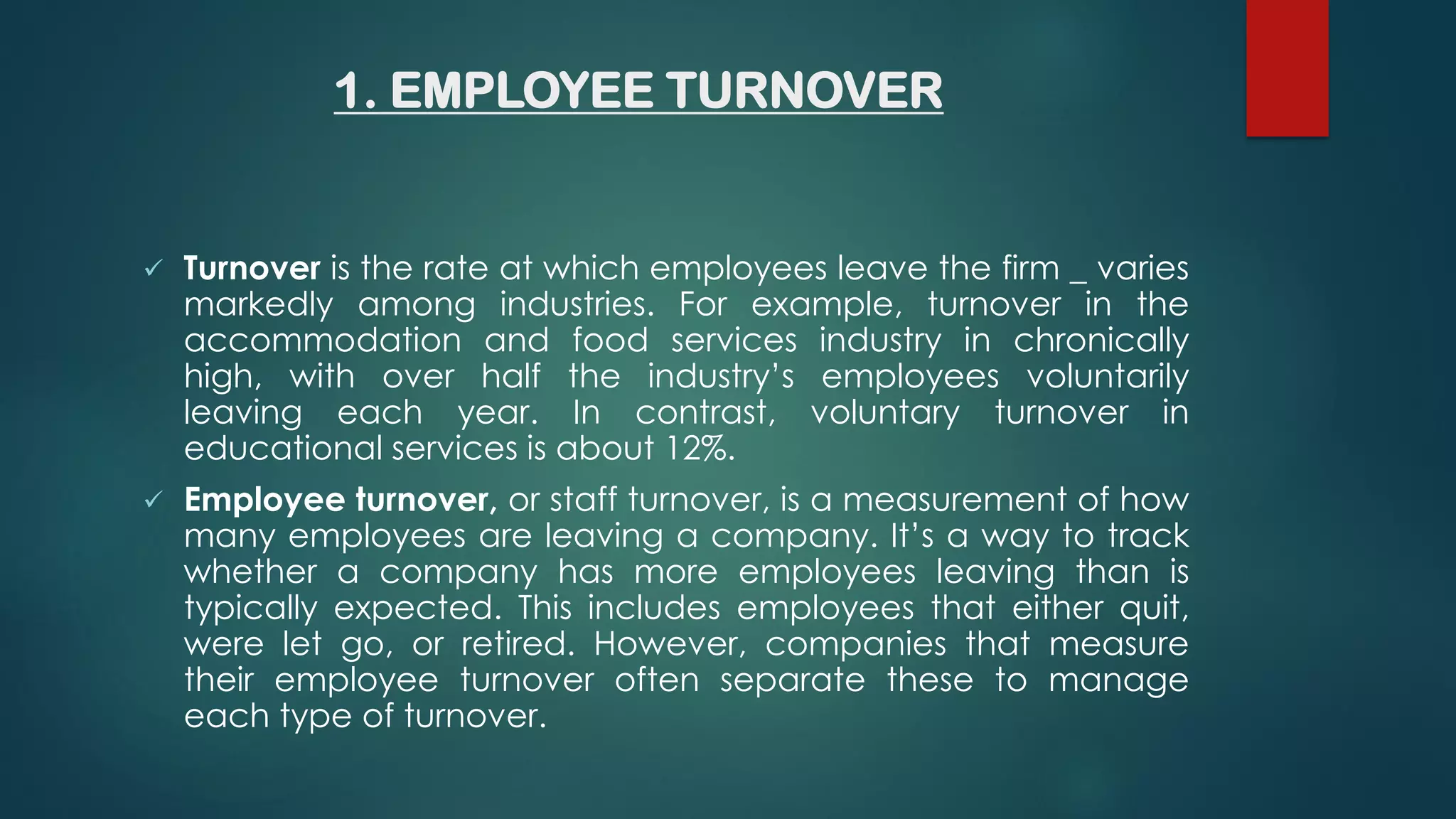 Managing employee turnover and retention | PDF