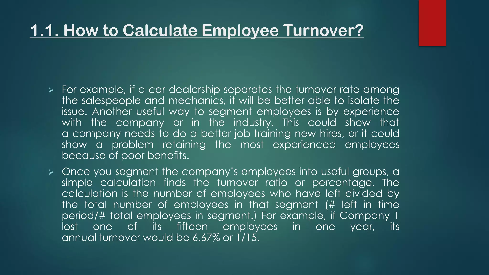 Managing employee turnover and retention | PDF