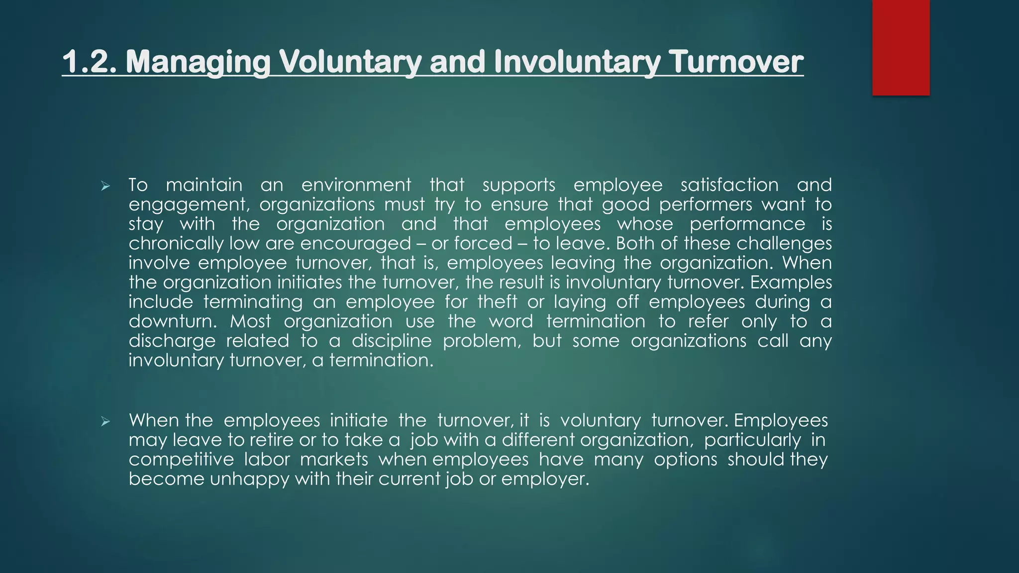 Managing employee turnover and retention | PDF