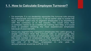 Managing employee turnover and retention | PDF